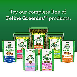 GREENIES PILL POCKETS for Dogs Capsule Size Natural Soft Dog Treats with Real Peanut Butter, 15.8 oz. Pack (60 Treats)