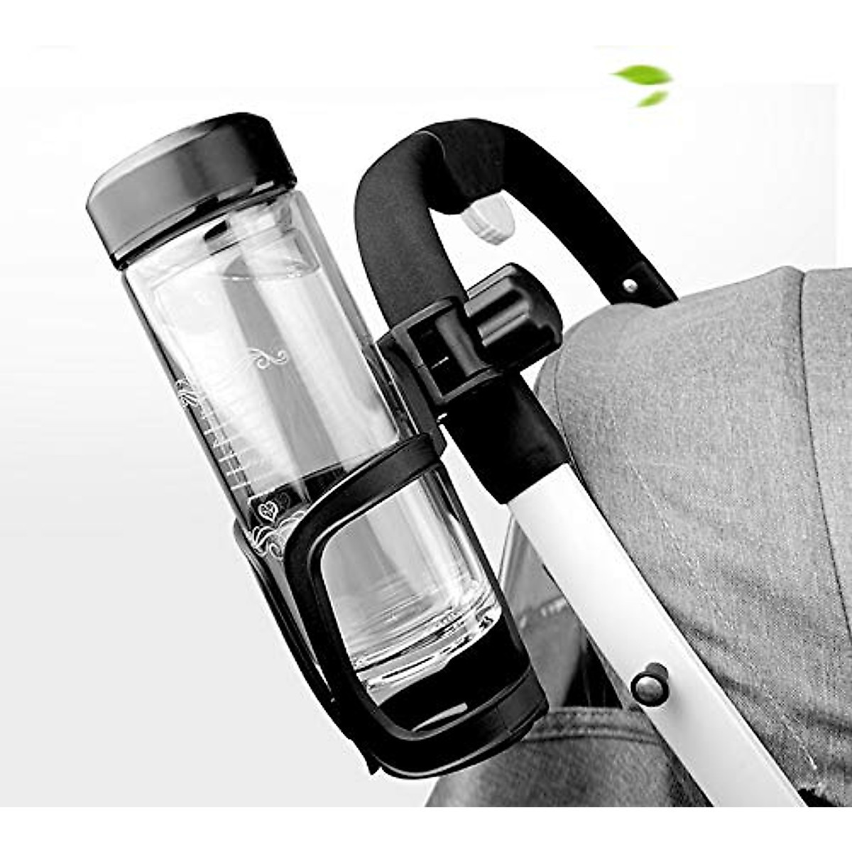 Stroller Bottle Holders, Twoworld Universal Cup Holder, Free Hanging Direction Cup Holder for Stroller, Bicycle, Wheelchair, Motorcycle