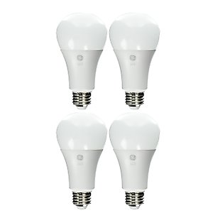 GE (4 Bulbs) Lighting 65721 LED A21, 12 watt (75 watt Equivalent) Soft White A21, Non-dimmable, LED Light Bulb, 1100 lumens