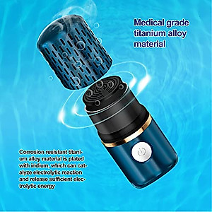 Vegetable Cleaner Device, Kallodear Fruit and Vegetable Washing Machine with USB Rechargeable Base OH-ion Purification Technology for Cleaning Vegetable Fruit - Blue