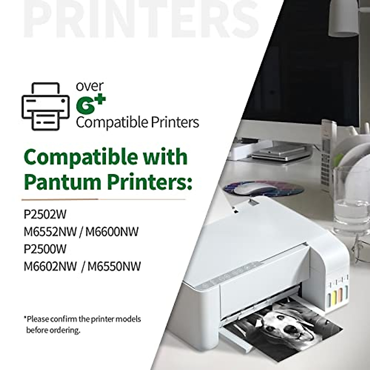 JINTUM Compatible PB-211 Toner Cartridge Replacement for Pantum PB211 PB-211EV Toner Cartridge for Pantum P2502W M6552NW M6550NW M6602NW M6600NW P2500W Laser Printer (3 Black)