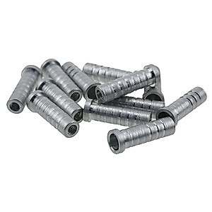 MEETOOT 12pcs Aluminum Carbon Fiber Arrowhead Insert Archery Base Inserts 6.2mm Archery Accessories