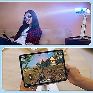 GuaziV Aluminum Tablet Stand, 360°Rotating Base Folding iPad Desk Stand, Adjustable Tablet Stand for iPad Air 4/Mini, iPad 10.2/9.7, Kindle, E-Reader, Fire and 4.7"-13.5" Cell Phone & Tablets