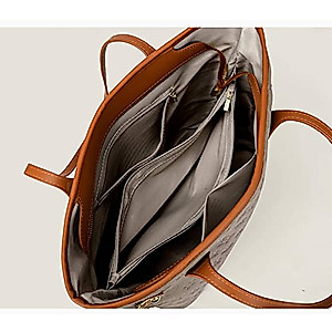 MBETA First Layer Cowhide Tote Bag Women's Fashion Casual Large Capacity one Shoulder Shopping Bag Retro Embossing Handbag