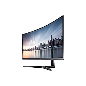 SAMSUNG CH890 Series 34-Inch Ultrawide QHD (3440x1440) Computer Monitor, 100Hz, Curved, HDMI, USB-C, Height Adjustable Stand, 3 Yr WRNTY (LC34H890WGNXGO)