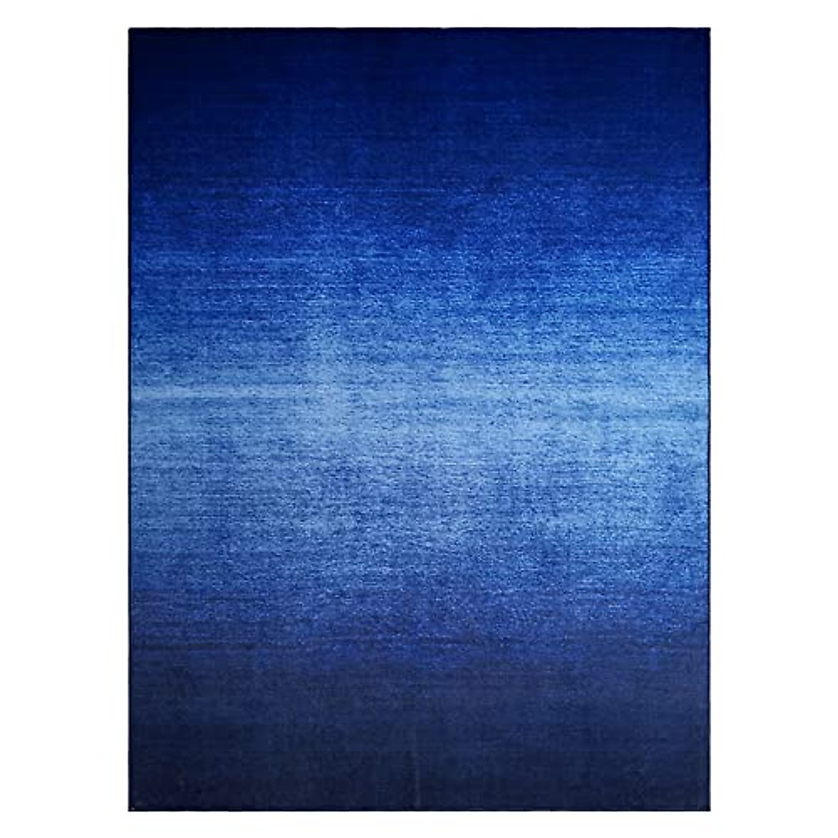 ROYHOME Modern Area Rugs Machine Washable Area Rug for Living Room Non-Shedding Stain Resistant Area Rug Ombre Non Slip Area Rug for Bedroom Dining Room Home Office, 8' x 10' Blue