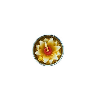 Lotus Flower Tealight Candles Scented Tea Lights Aromatherapy Relax Candles for Birthday Party and Wedding Favor Decoration Pack of 10 Pcs.
