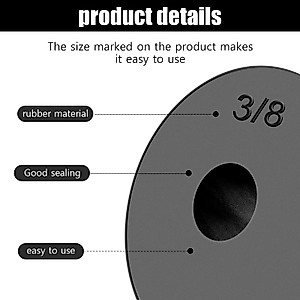 Faucet Washers,58 Pack Faucet Washer Assortment Kit Faucet Parts Washer Flat and Beveled Rubber Faucet Washers Assortment Replacement Kit for Repairing Faucet Leak Worn Out Washer Replacements