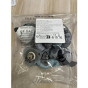 Koty Car Seat Toys, Infant Baby Spiral Plush Activity Hanging Toy for Stroller Bar Pram Crib with Music Box BB Squeaker & Rattles(Gray Fox)