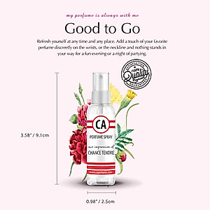 CA Perfume Impression of (Flowerbloom + Mademoiselle) Travel Size Sample Fragrance Refillable Atomizer Long Lasting Eau de Parfum (Cologne) Sprayer / 2 Fl Oz/ 60 ml