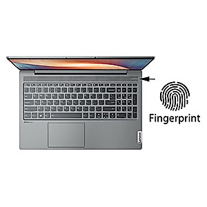 Lenovo Ideapad 5 15.6" FHD Touchscreen Laptop, AMD Ryzen 5625U(6 Cores, Up to 4.3GHz), 16GB RAM, 512GB NVMe SSD, Fingerprint Reader, Backlit Keyboard, WiFi 6, Webcam, HDMI, Win 11, w/ CUE Accessories