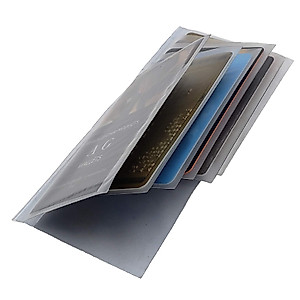 Set of 2 Clear Premium Quality Checkbook Wallet Insert from AG Wallets