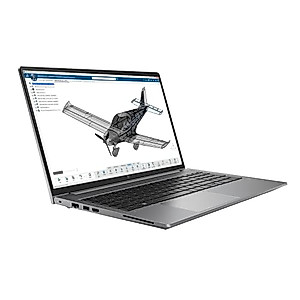 HP ZBook Power G9 Mobile Workstation, 15.6" FHD Display, 12th Gen Intel Core i7-12700H, NVIDIA RTX A1000, 16GB DDR5 RAM, 1TB PCIe SSD, Fingerprint Reader, Backlit Keyboard, Windows 11 Pro, Silver