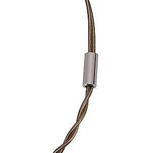 Earphone Upgraded Cable Replacement, MMCX to 3.5mm Silver Plated Copper Core Headphone Cable, for Sennheiser IE300 IE600 IE900 SE215 SE846