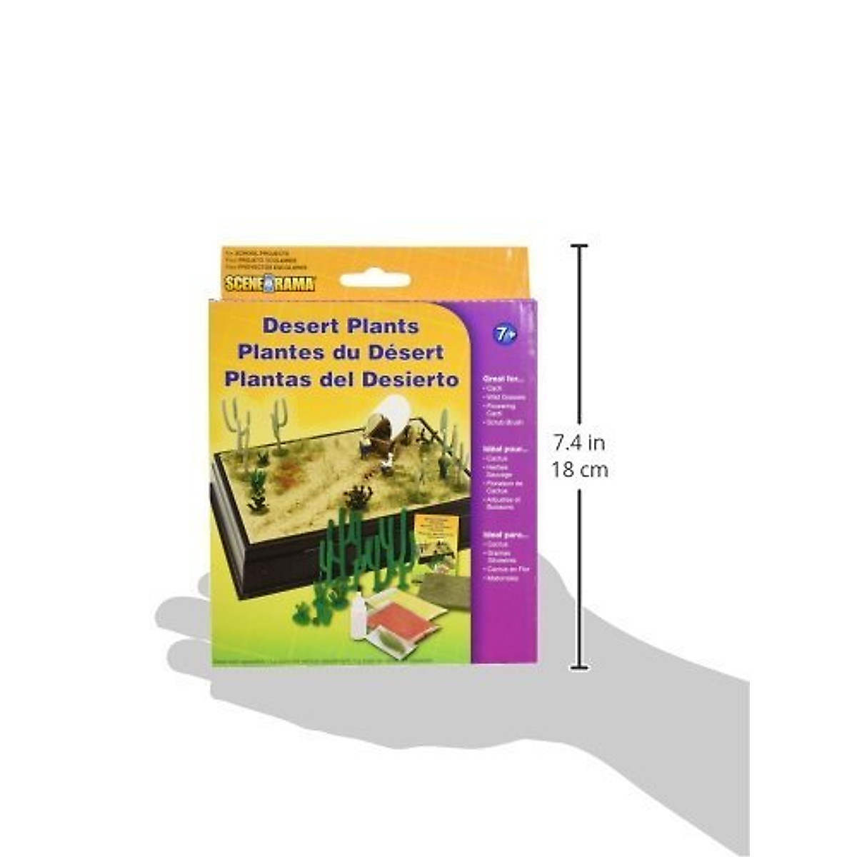 Woodland Scenics SP4124 Desert Plants Diorama Kit