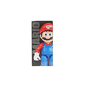 THE SUPER MARIO BROS. MOVIE - 5 Inch Action Figures Series 1 – Mario Figure with Plunger Accessory