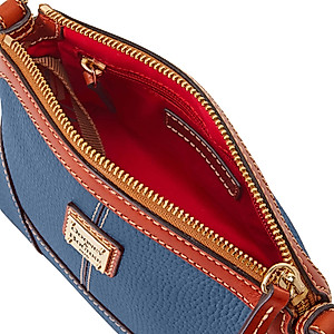 Dooney & Bourke Handbag, Pebble Grain Mini Domed Crossbody - Jeans