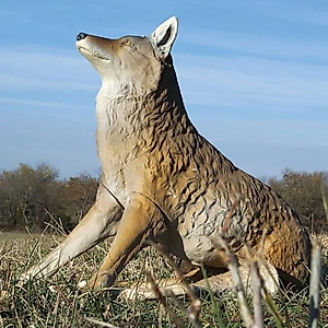 Flambeau Outdoors 5985MS-1 Lone Howler Coyote Decoy, One Size