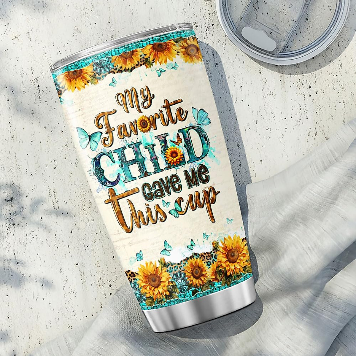 JENOIS Leopard Mothers Women Tumblers Mama For Ever Mother Print Coffee Day Best Cheetah Cups Sunflower Funny, Mom Gifts, Tumbler 20 Oz With Lid And Straw, 1 Mom Nutrition Facts