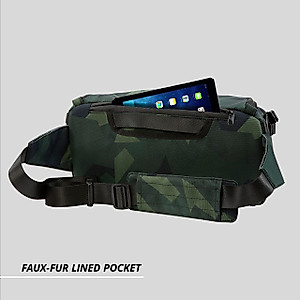 HEX Ranger DSLR Sling, with Adjustable Carry Straps, Collapsible Interior Dividers & More, Camo