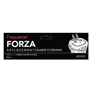 Aquatop Replacement Coarse Blue Filter Pad – Fits Forza FZ7 UV Canister Filters, Aquarium Filter Refills, Keeps Water Crystal Clear, Fish Filter Cartridge for Dirt & Debris