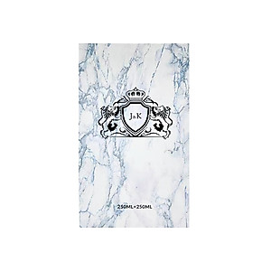 J&K The Glow Up Shampoo & Conditioner Set - Sulfate-Free, Hydrating and Volumizing, Salon Quality Formula for Fine & Thick Hair, Color-Treated Hair Rejuvenation & Extra Shine For Women (250 ML Each)