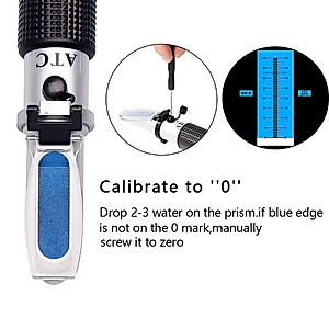 SMARTSMITH DEF Refractometer 0-40% AdBlue Diesel Exhaust Fluid Urea Concentration Refractometer - 32 AUS (Aqueous Urea Solution) Urea Concentration Scale Hand Held Refractometer Foam-lined Hardcase