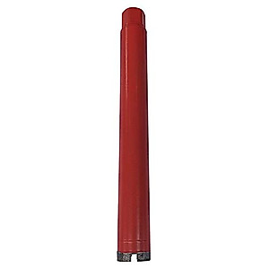 2" Wet Drill Core Bits for Concrete and Hard Masonry, 10mm Segment Height, 14" Drilling Depth, 1-1/4"-7 Arbor, Wet Only