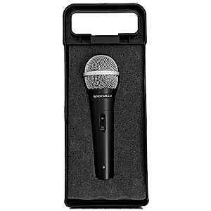 Rockville 4 RMC-XLR Dynamic Cardioid Professional Metal Microphones W/XLR Cable