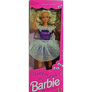Mattel 1992 Pretty in Purple Barbie - Special Edition