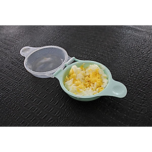 Microwave Egg Cooker for Sandwiches & Omelets – BPA-Free Microwave Egg Poacher, Fried Egg Maker, Omelet Maker, & Scrambled Egg Cooker – Cooks 2-3 eggs in less then 2 minutes Breakfast Maker by