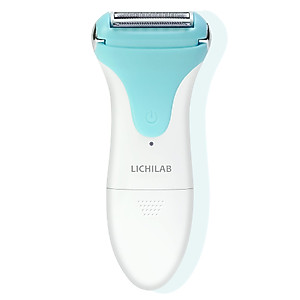Lichilab Electric Razor for Women,Cordless Leg Shaver,Lady Shaver for Pubic Hair,Bikini Trimmer,Painless Body Hair Removal for Face and Underarms,Wet& Dry Foil Shaver,Green/TT31
