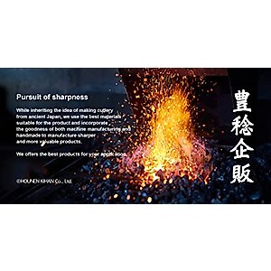 豊稔光山作 Japanese Weeding Sickle Thick Blade Left-Handed Version Very Sharp Edge, Quick Work
