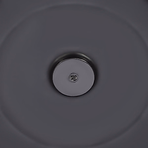 HECASA Universal Drum Dolly for 55 Gallon Round Container, 500 lbs Heavy Duty Plastic Drum Cart Barrel Cart Barrel Dolly Water Drums Trash Can Dolly with 5 Swivel Wheels for Transport Black