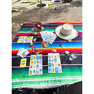 The Original Loteria Mexican Bingo Game with 100 Mexican pesos for 20 Players Game for Adults - loteria de lujo mexicana - loteria mexicana - Juegos de mesa - spanish games Mexican bingo loteria game