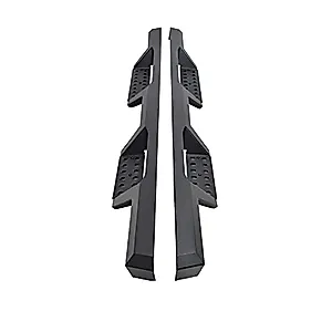 Westin 56-14125 HDX Drop Nerf Step Bars fits 2019-2023 Silverado Sierra 1500 Double Cab (Excl. 2019 Silverado LD, Sierra 1500 Limited) Textured Black 1 Pair