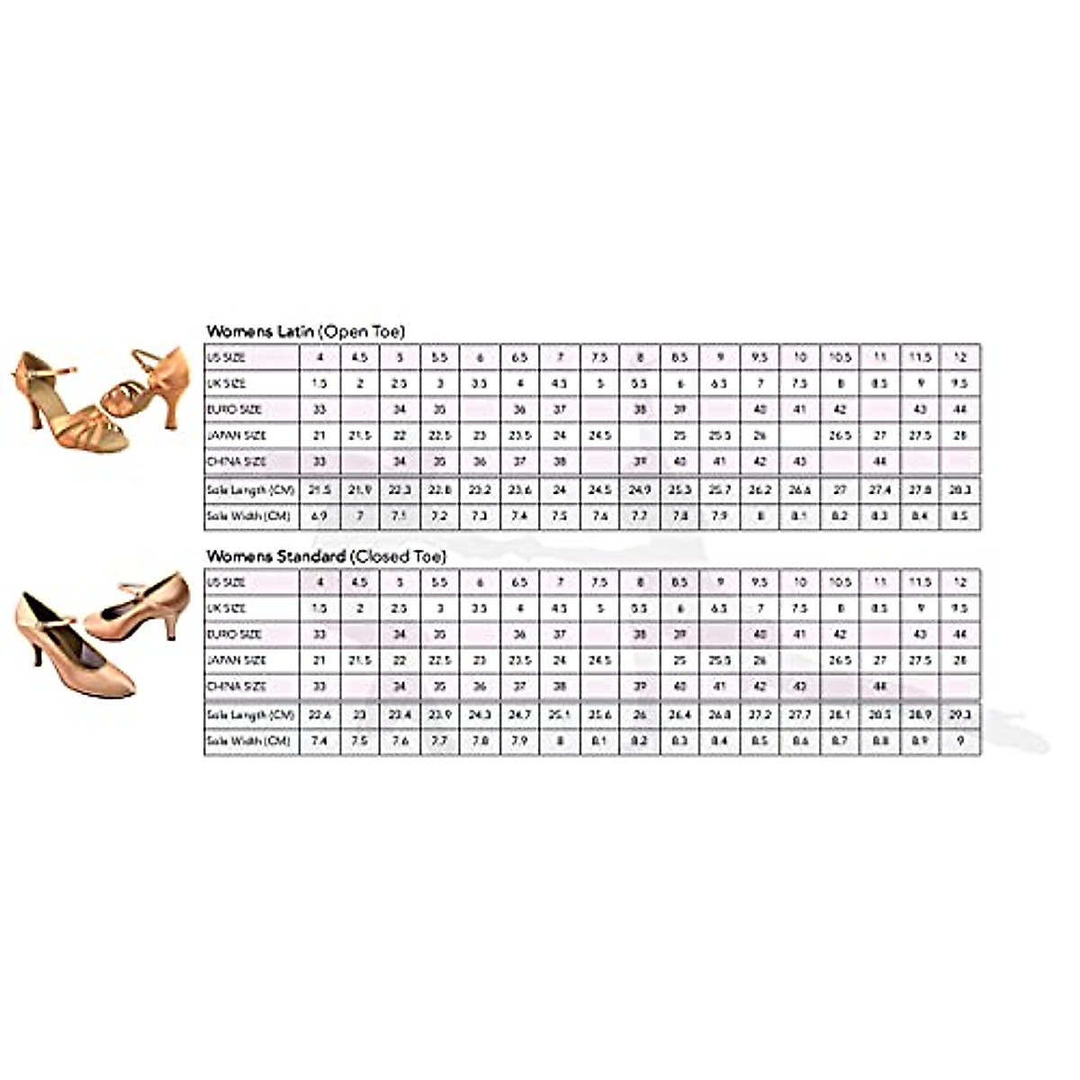 Very Fine Dance Shoes - Ladies Practice, Cuban Low Heel Ballroom Dance Shoes - 3008-1.3-inch Heel and Foldable Brush Bundle - Light Brown Satin - 4.5