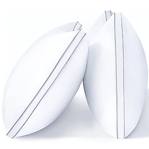 viewstar Pillows Queen Size Set of 2, Bed Pillows for Sleeping, Queen Pillows 2 Pack for Back, Stomach or Side Sleepers, Fluffy Pillows for Bed with Down Alternative, Machine Washable, 19" x 28"