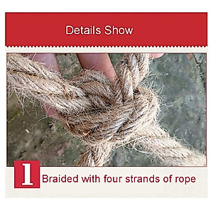 Mesh Stair Gate, Child Pet Cat Anti-Fall Net, Jute Hemp Netting, Ceiling Decoration Background Wall Decorative Hemp Rope, Safety Net for Outdoor Railing Child Protective Netting Rope Netting