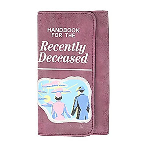 Bioworld Beetlejuice Handbook for the Recently Deceased Women's Wallet
