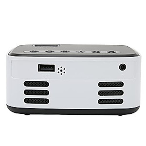 Projector with WiFi,1080P HD Projector,Mini Projector for Outdoor Movies,Home Theater Video Projector Compatible with HDMI, VGA, USB, Laptop,iOS & Android Smartphone for Home Entertainment