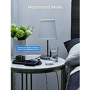 GINRGERS Wireless Charger,2 in 1 Charging Dock with iWatch Stand,iPhone Charger Compatible iphone13/12/11/X/XS Pro Max/ 8, 7/6/SE/5/4/3/2, Galaxy S21/S20/S10/S9/S8, Google, etc, Black