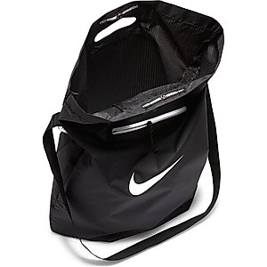 Nike DD1357 Gym Bag Unisex-Adult Black/Black/White 1SIZE