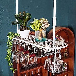 European Wine Rack Goblet Upside Down Home Creative Living Room Decoration No Crystal Section A, Crystal Section b J1031, PIBM, a,