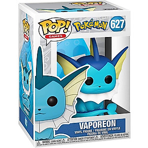 Pokemon - Vaporeon Pop! Vinyl Figure (Bundled with Compatible Pop Box Protector Case)