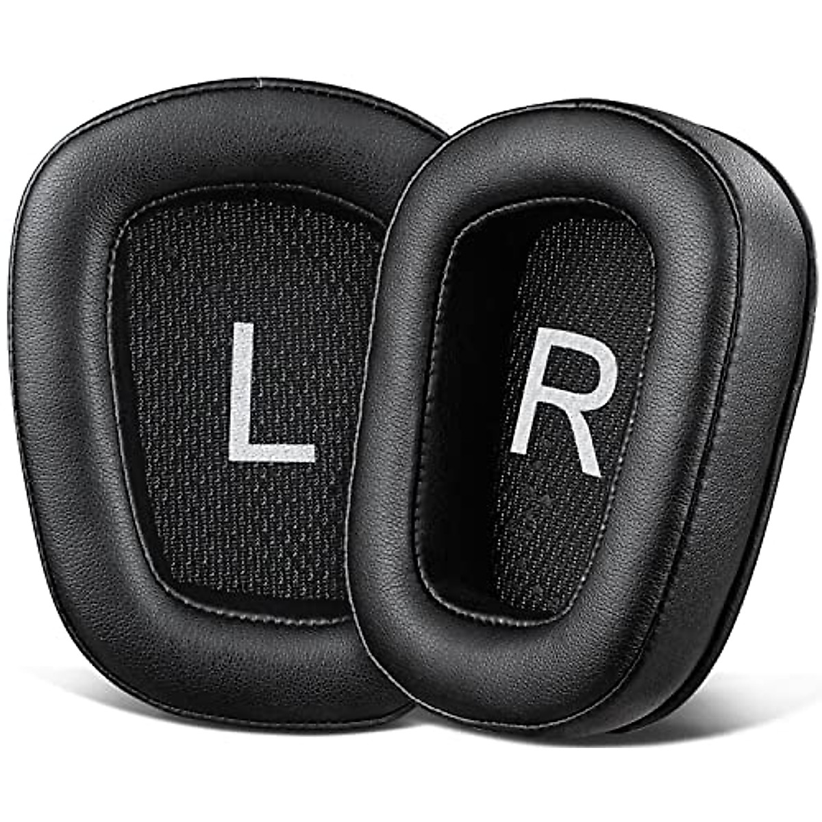 SOULWIT Protein Leather Ear Pads Cushions Replacement for Logitech G35 G930 G933 G933S G935 G633 G633S G635 G533 G430 G431 G432 G433 Gaming Headset, Earpads for G332 G230 G231 G233 Headphones