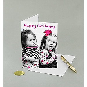 Graphique BFF’s Birthday Card | Funny Card for Best Friend | Embellished with Glitter Accents | Color-Coordinated Envelope | 5" x 7"