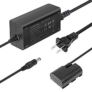ACK-E6/ACE6N DR-E6 Continuous Power Adapter LP-E6 Dummy Battery for Canon EOS 70D 80D 90D 5Ds 5Ds R 5D Mark II III IV 6D 6D Mark II 7D 7D Mark II 60D 60Da EOS R R5 R6 R7 Cameras by Tengdaxing