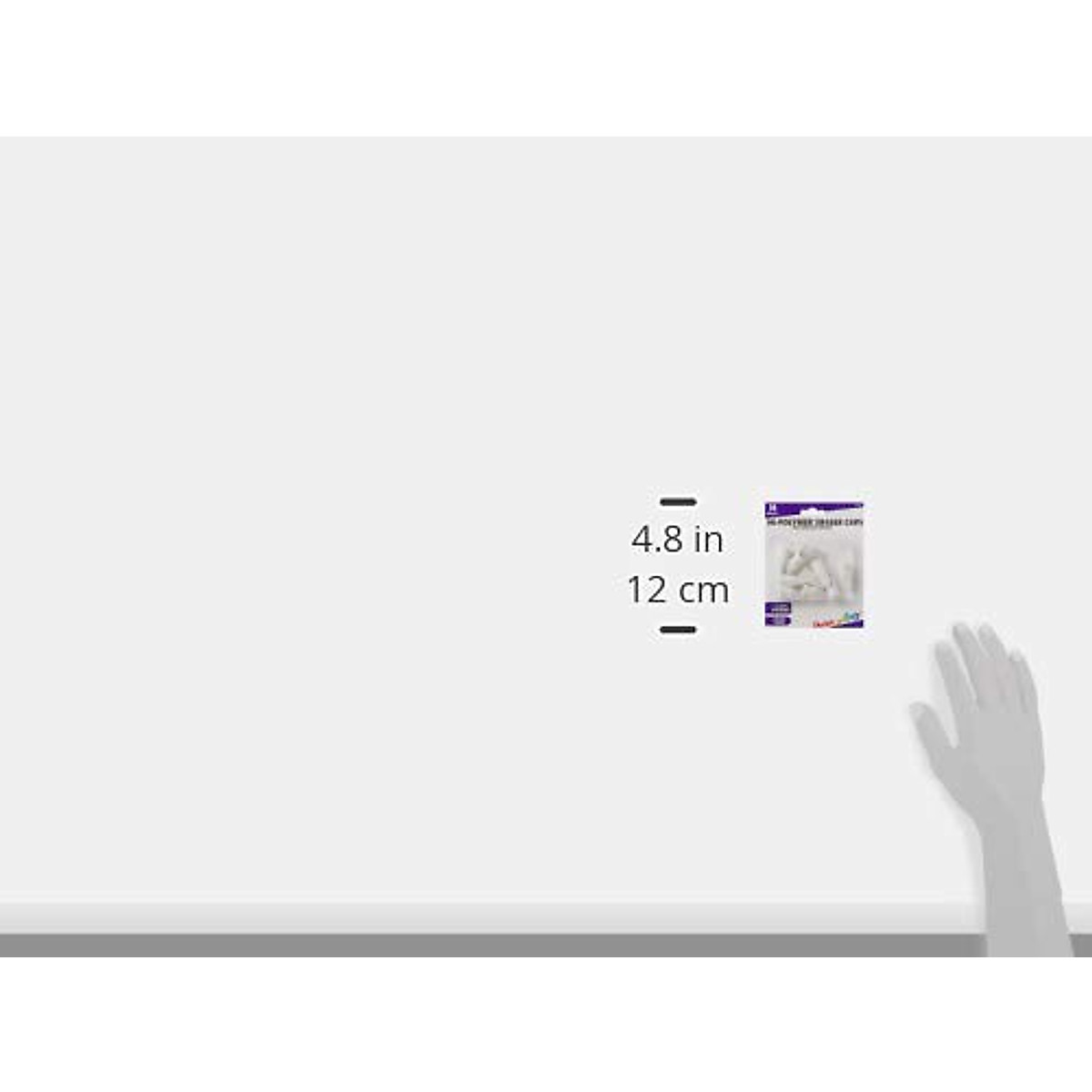 Pentel Arts Hi-Polymer White Cap Erasers (ZEH02PABP10)