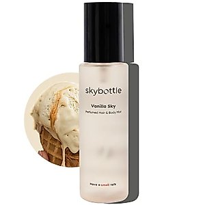 skybottle Hair & Body Mist, Lasting Fragrance with Vanilla Gourmet Scent, Travel Size Perfume and Body Spray, Hygiene Essentials for Women, Girls Valentine Gift, 3.4 Fl. Oz